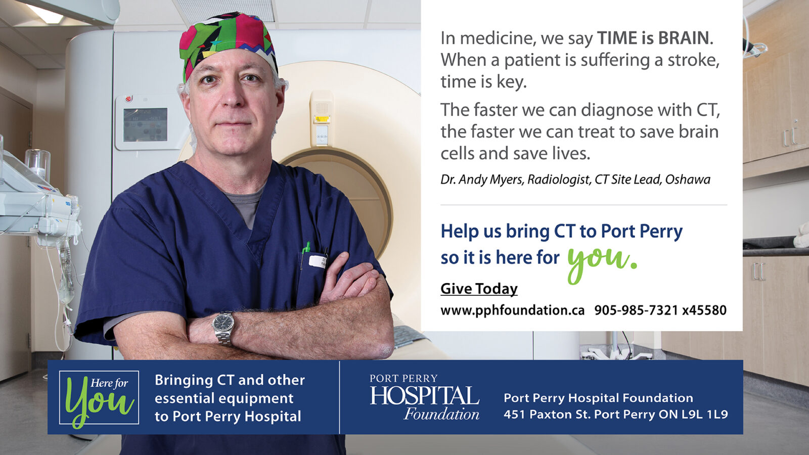 HFY-Horizontal-1920x1080-DrMyers (1) - Port Perry Hospital Foundation